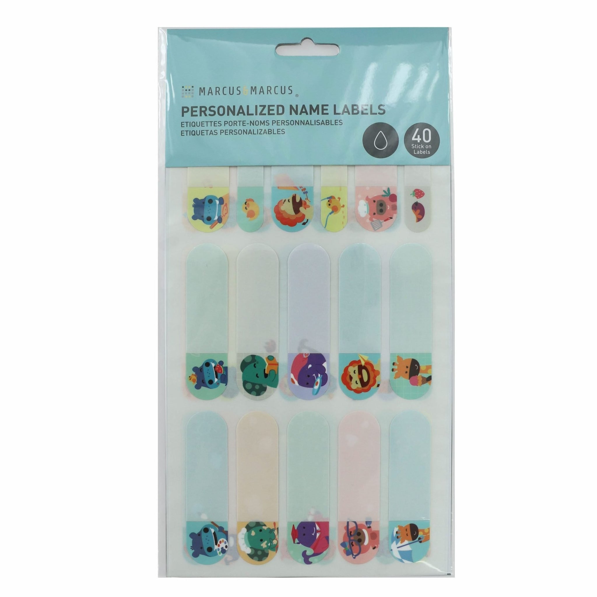 Personalized Name Labels – Marcus & Marcus